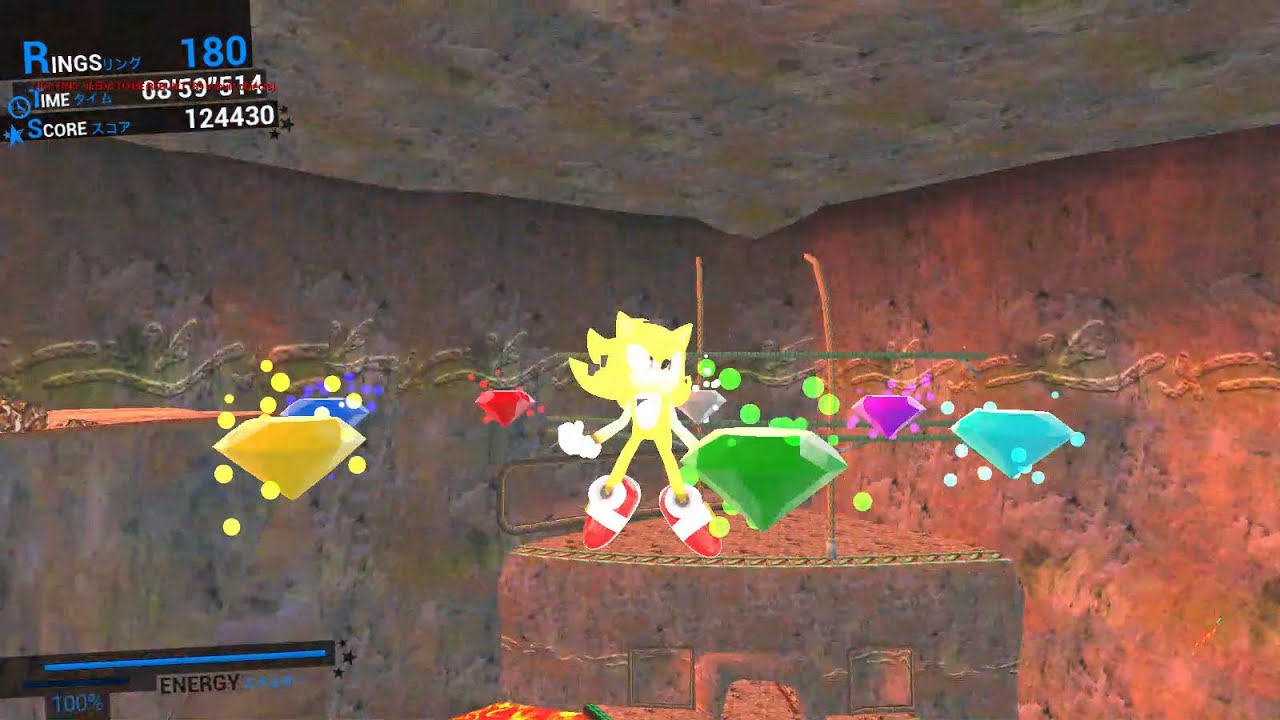 Blue Vivacitys Sonic Infinity engine level - YouTube