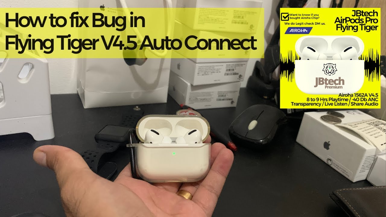 How to fix auto connect bug in V4.5 Flying Tiger - YouTube