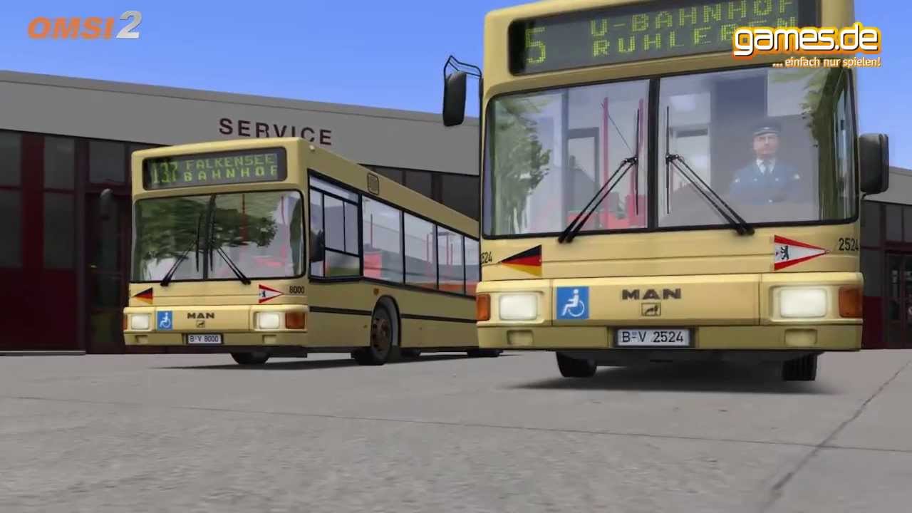 Omsi 2 - Omnibus-Simulator Launch Trailer [Deutsch] [HD] [games.de ...