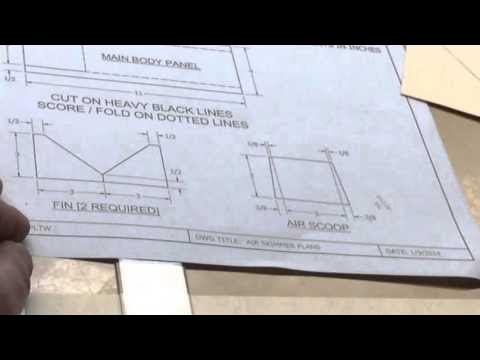 PLTW Skimmer Layout Instructions for Design & Modeling - Part 2 - YouTube