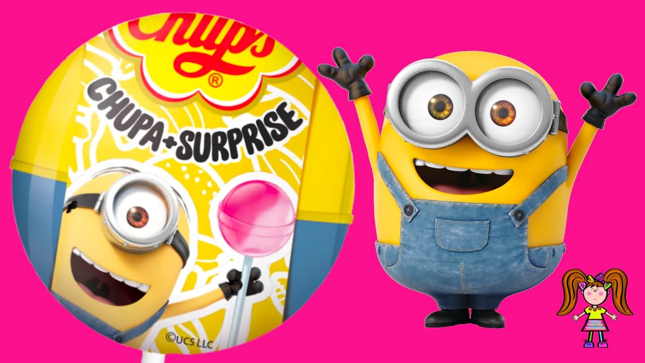 MINIONS y CHUPA CHUPS se unieron !!! UNBOXING !!! - YouTube
