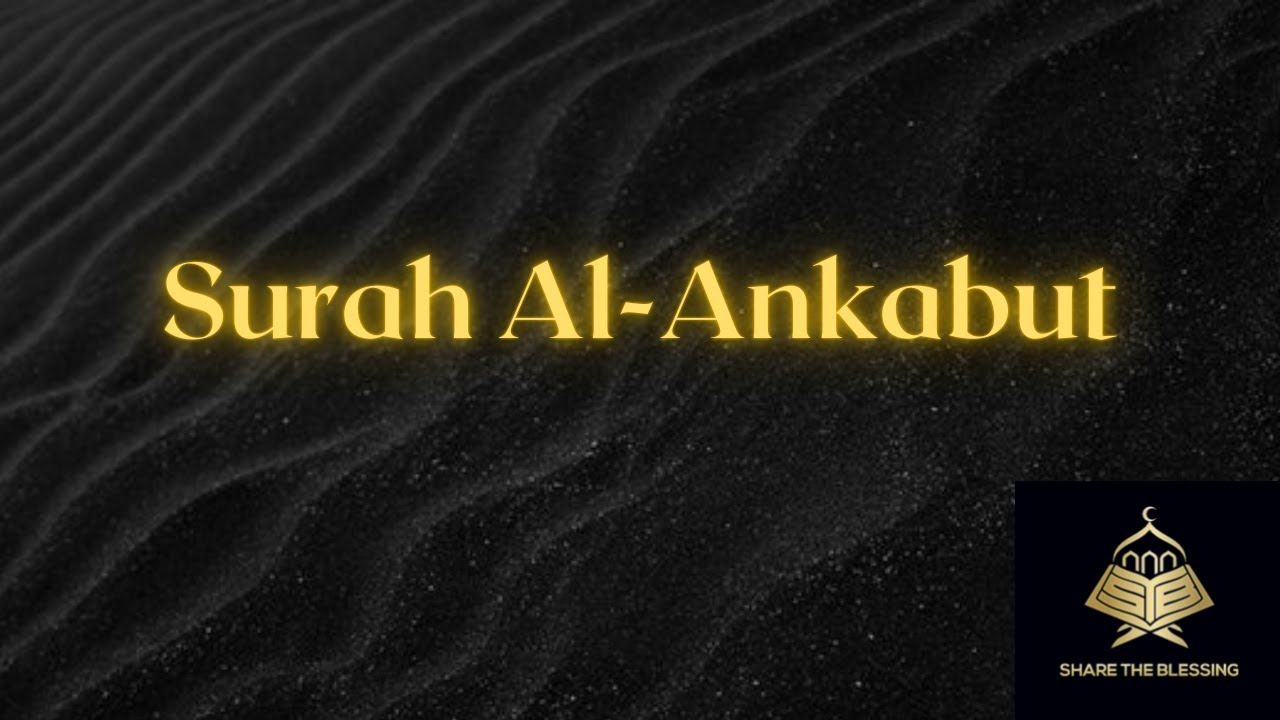 29 Surah Al Ankabut The Spider