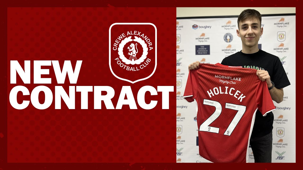 NEW CONTRACT | Matus Holicek Signs New Professional Terms - YouTube