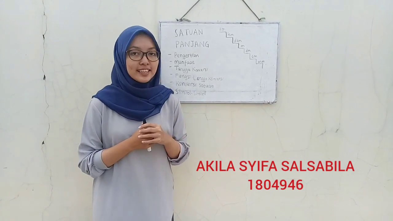 TEORI SATUAN PANJANG - AKILA SYIFA SALSABILA - YouTube