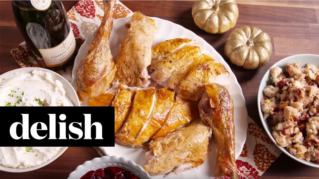 How To Carve a Turkey | Delish - YouTube