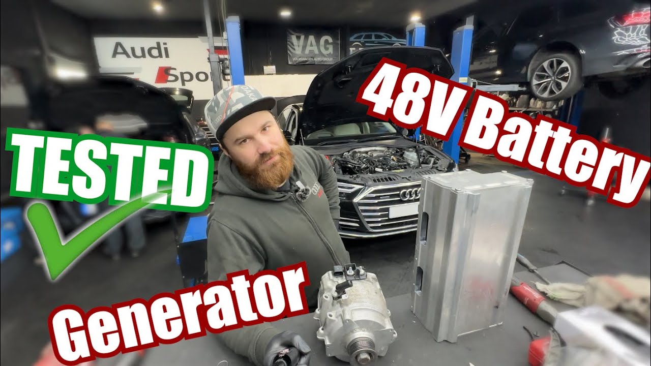 We sent the 48V battery and generator from Audi A8 for TESTING . Will ...
