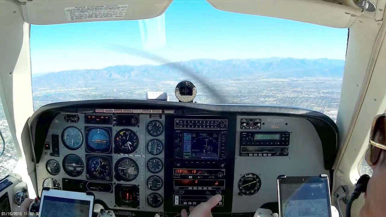 MYF to WHP Tower Enroute 1/15/15 - YouTube