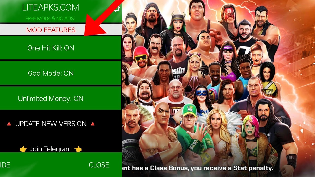 WWE Mayhem Mod Download 💎| mod menu ⚡| godmode | one hit kill | - YouTube