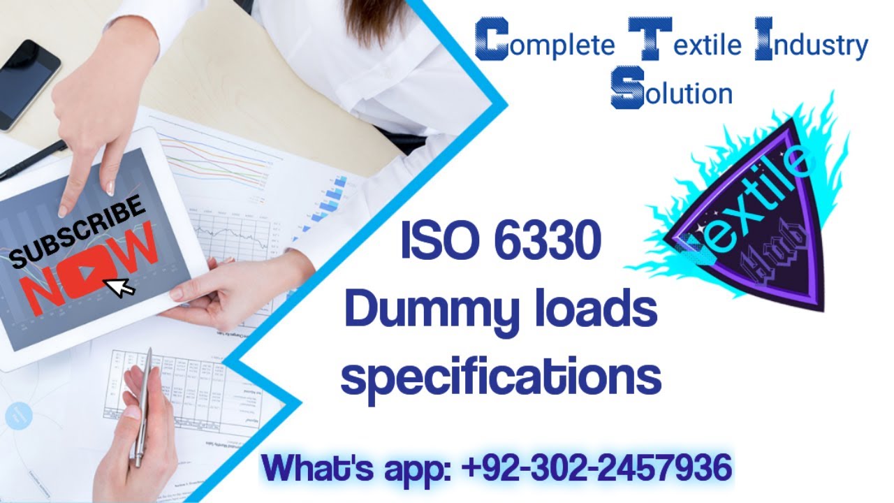 ISO 6330 | Dummy Load Specifications | Textile Testing @Testextv ...