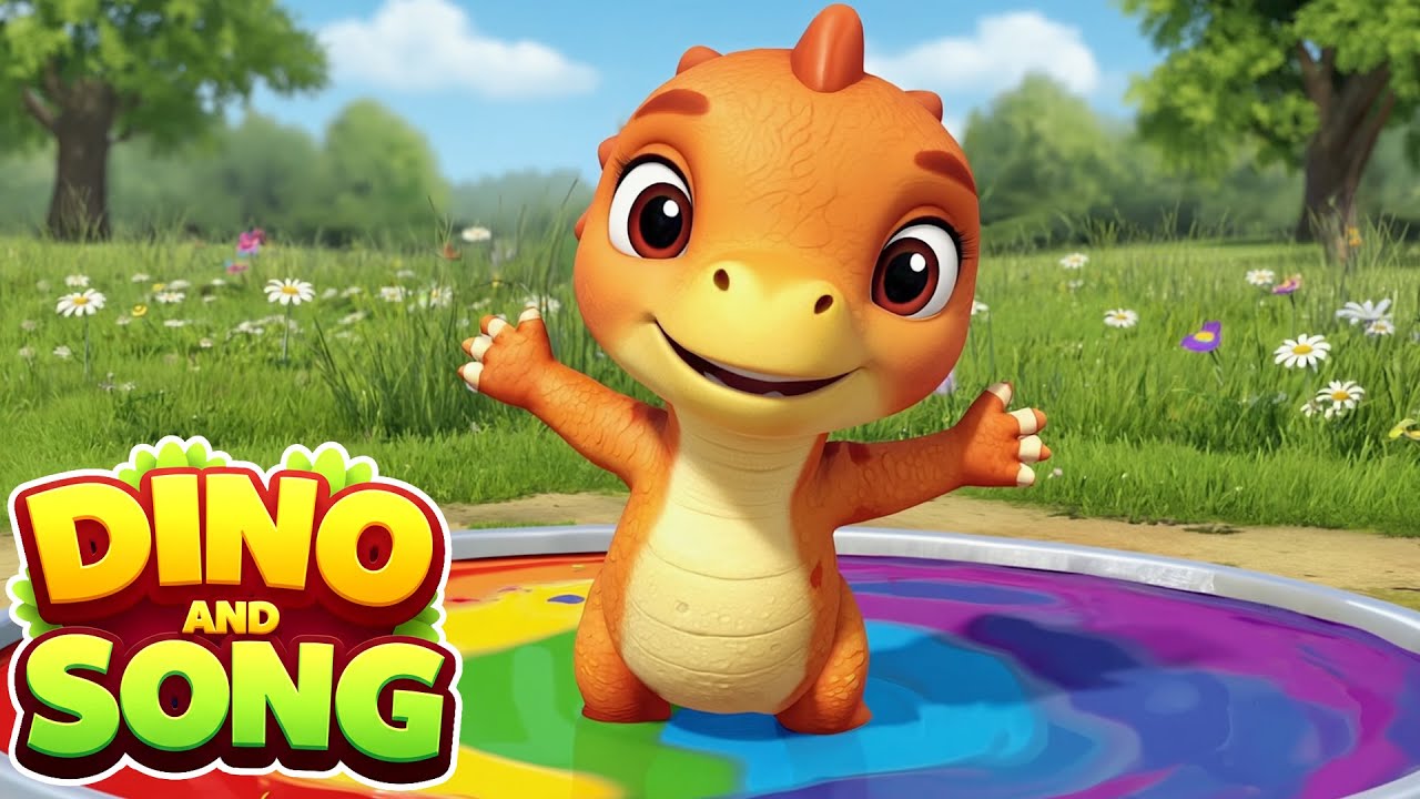 Colorful Dino - Nursery Rhymes & Kids Songs - Dino and Song - YouTube