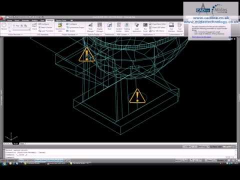 CADline - AutoCAD MEP 2010 - Moving MV Part Connectors - YouTube