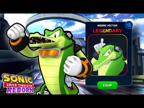 HOW TO UNLOCK RIDERS VECTOR FAST! (Sonic Speed Simulator Reborn) -ADKZ ...