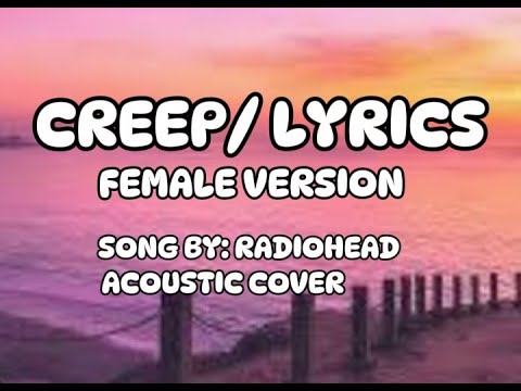 CREEP / LYRICS / RADIOHEAD / ACOUSTIC COVER BY: JANNA GARCIA #songcover ...
