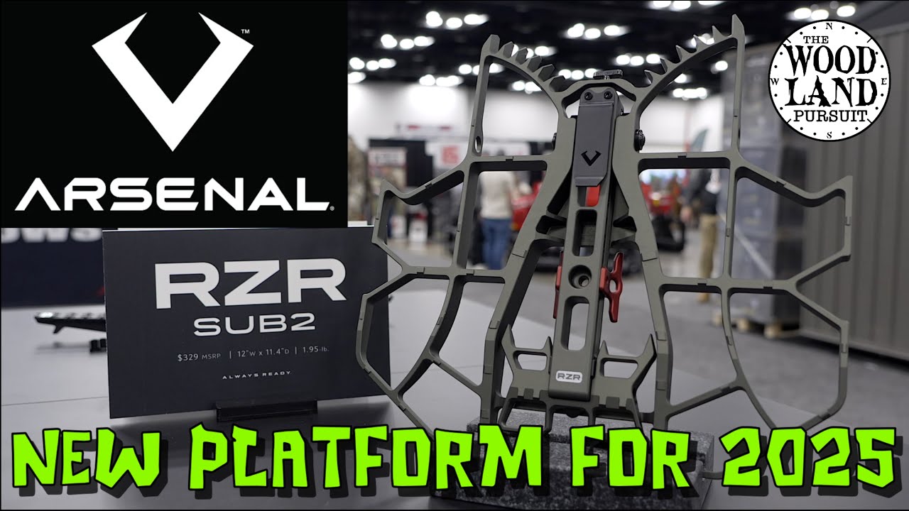 New for 2025 RZR SUB2 / RZR ELITE & 2024 RZR MAG 2.0 Saddle Hunting Platforms from ARSENAL - YouTube