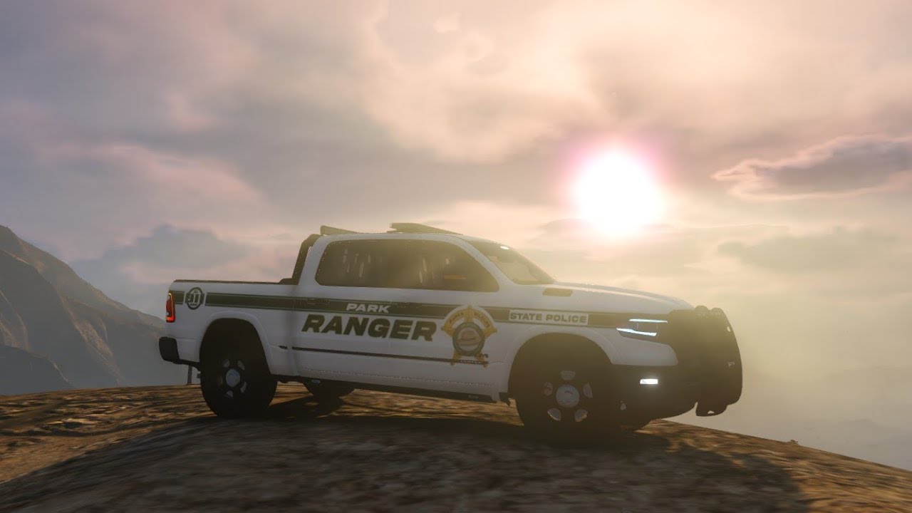 LSPDFR | Park Ranger Dodge Ram Upgrade Pack - YouTube