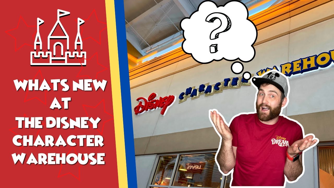 What's New at the DISNEY CHARACTER WAREHOUSE - YouTube