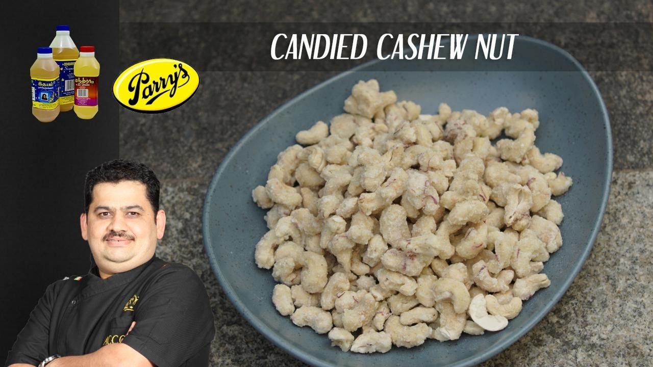 Venkatesh Bhat makes Candied Cashews | sweet snacks - YouTube