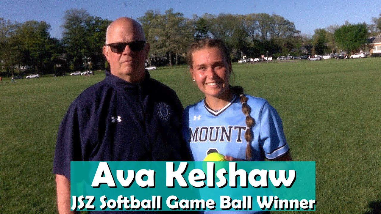 Ava Kelshaw | Mt. Saint Dominic Softball | JSZ Game Ball Winner - YouTube