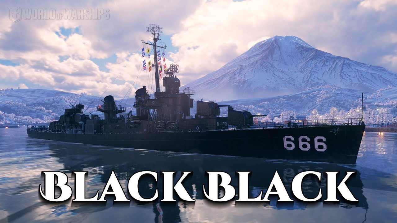 World of Warships: Black USS Black - YouTube