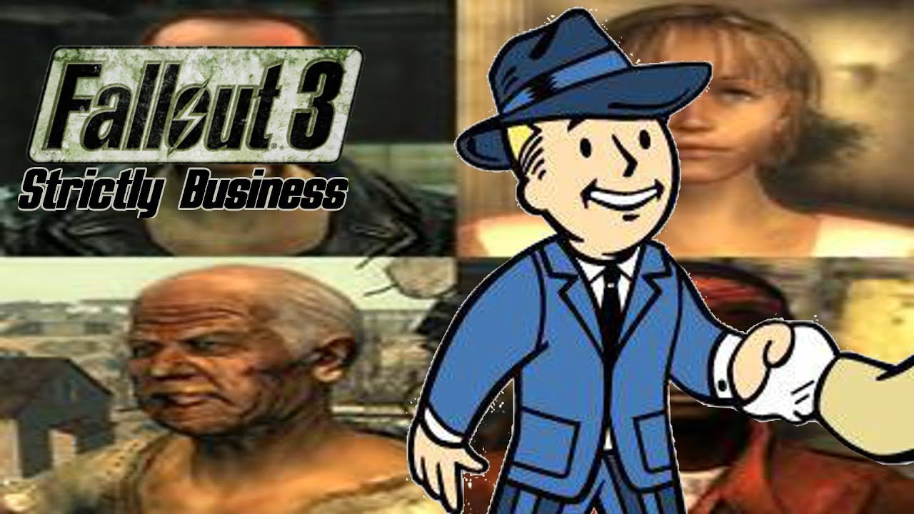 Fallout 3 - Side Quests - Strictly Business - YouTube
