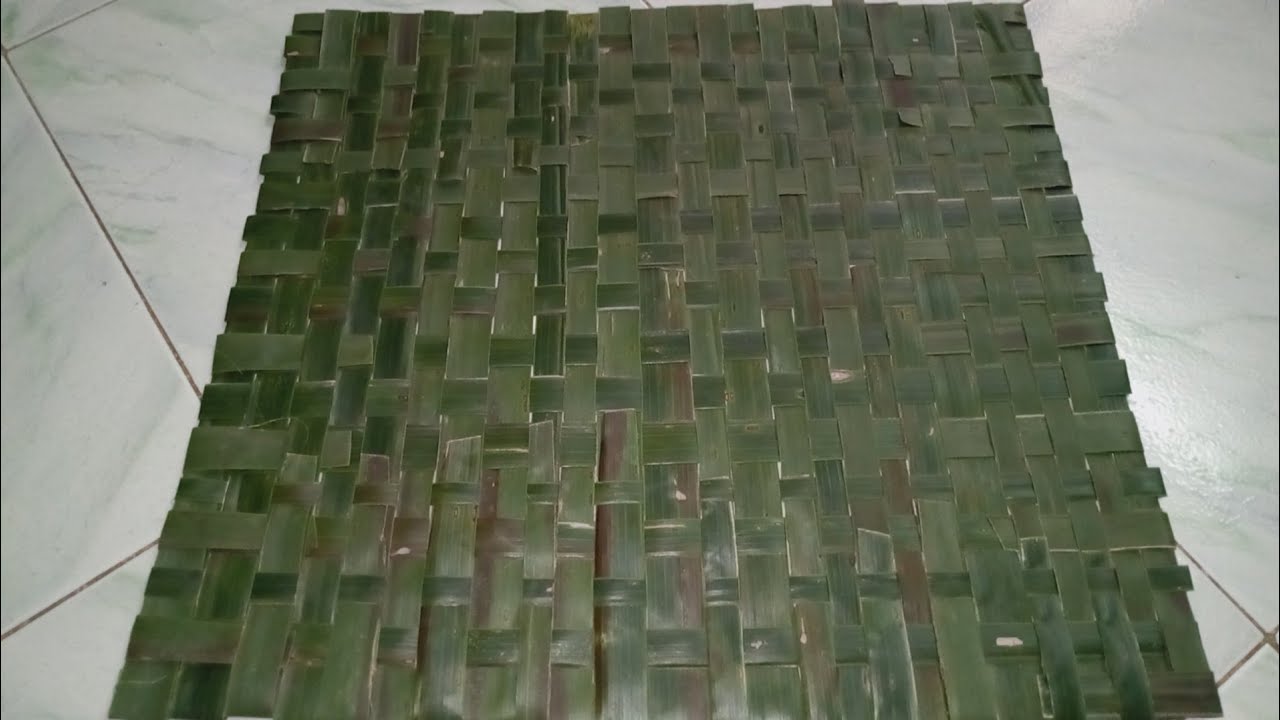 Coconut Leaf Mat Making For Dasara Ammavari Puja L How To Make Mat With coconut-leaf-mat-making-for-dasara-ammavari-puja-l-how-to-make-mat-with