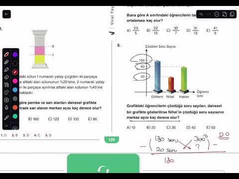 GRAFİK PROBLEMLERİ | Beceri Geliştirme Testi | Sayfa 126 - 128