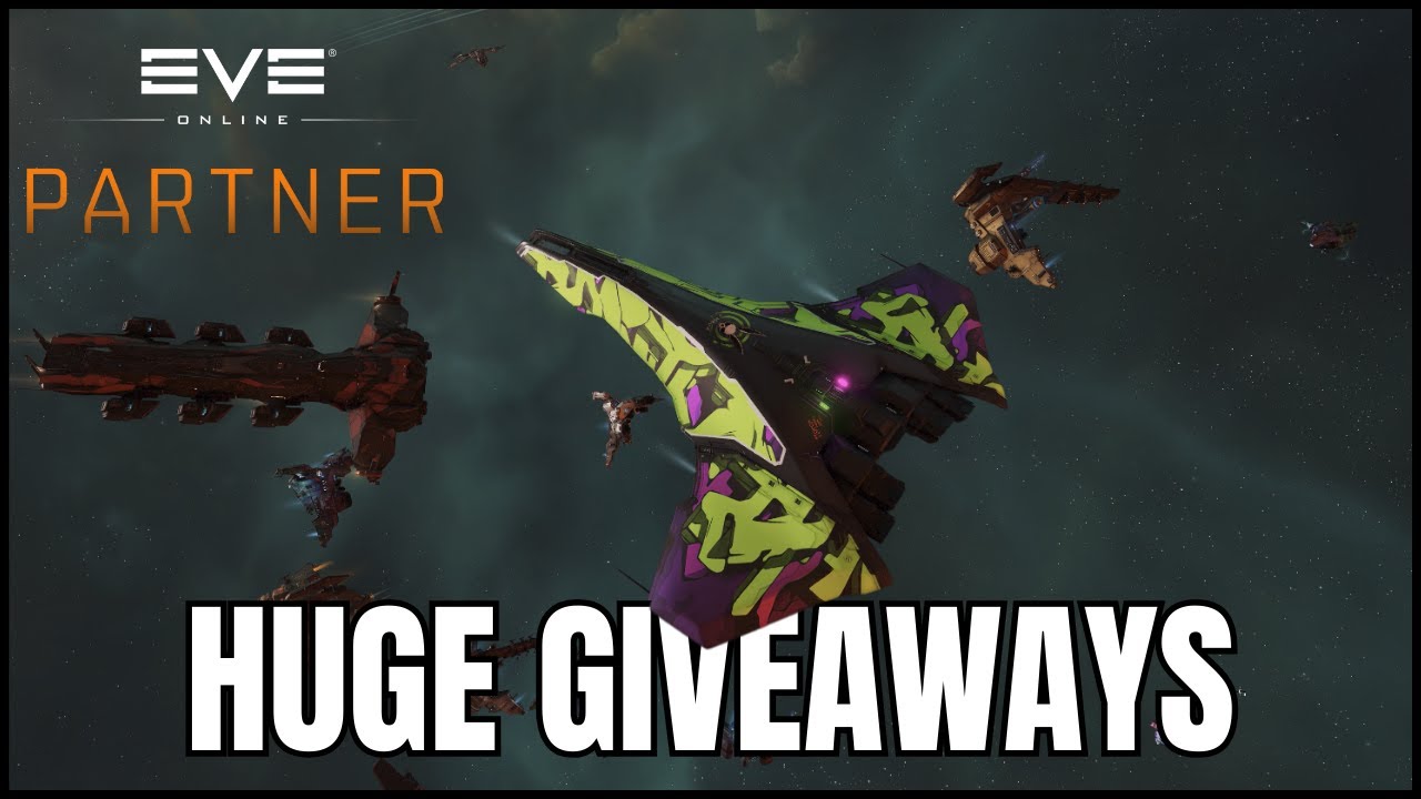 EVE Online - Giveaways to celebrate EVE Partnership! - YouTube