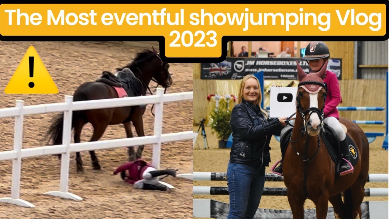 THE MOST CRAZY showjumping Show Vlog 2023 - YouTube