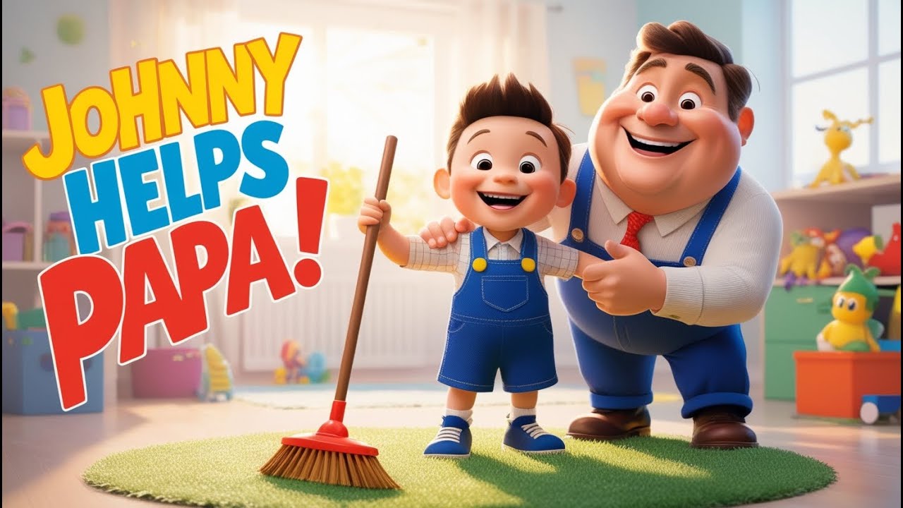 Johnny Helps Papa! | Fun Learning for Kids | Johnny Johnny Yes Papa ...