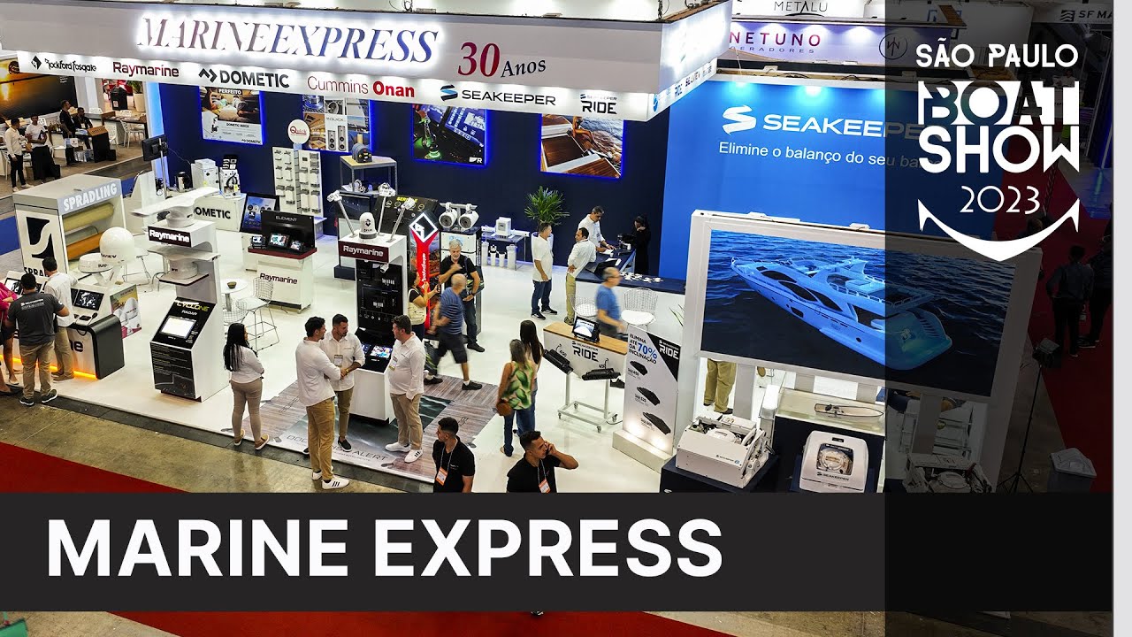 Marine Express | São Paulo Boat Show 2023 | NÁUTICA - YouTube