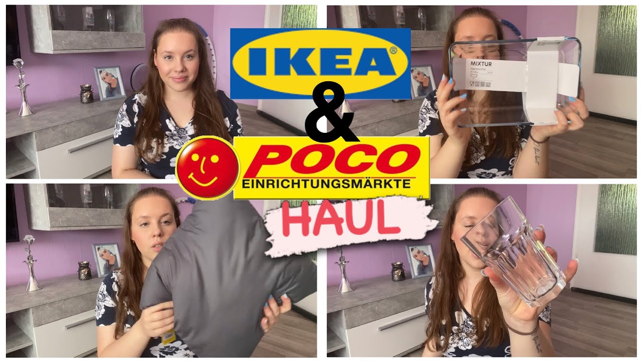 IKEA & POCO Haul 🛍 // alinaBerry - YouTube