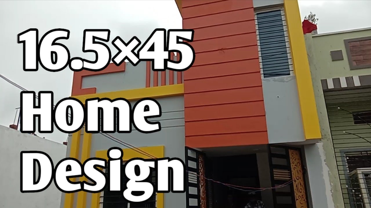 16.5×45 House 🏠 Planning | Home Design | Kavirdev Home Tour - YouTube
