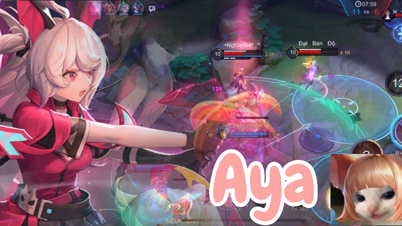 Aya và cách chơi thoát khỏi chữ “ sv “ bảo kê siêu tốt | Build đồ ...