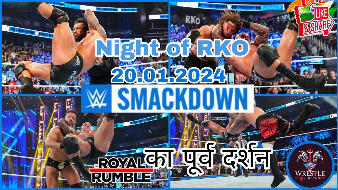 WWE Friday Night Smackdown January 19, 2024 Highlights - WWE Smackdown ...