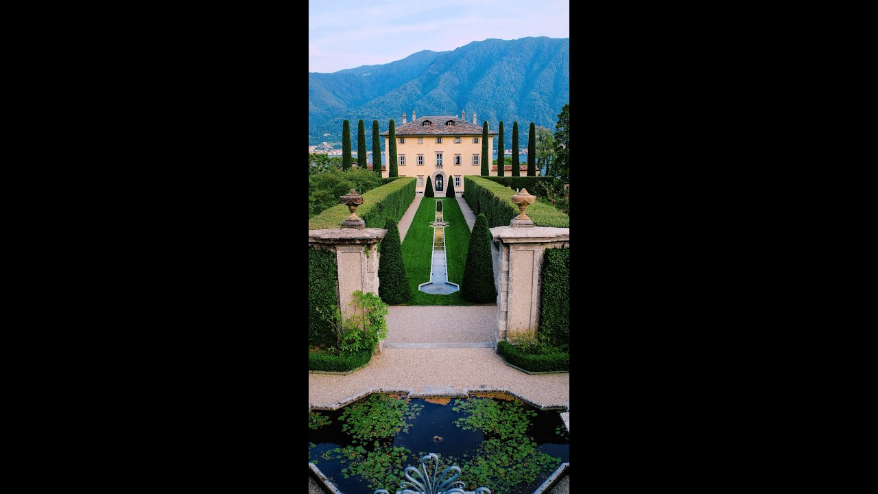 Romantic Villa Balbiano Wedding - YouTube