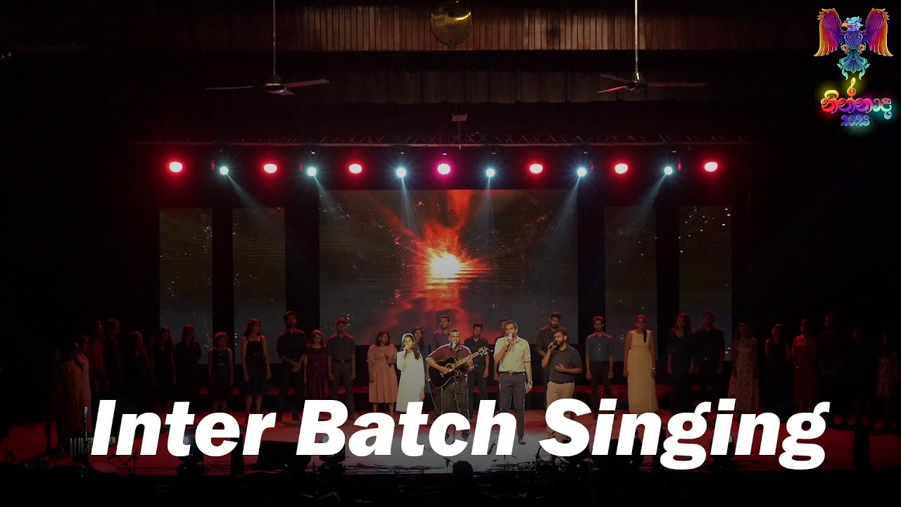Inter Batch Singing | Ninnada 2023 - YouTube