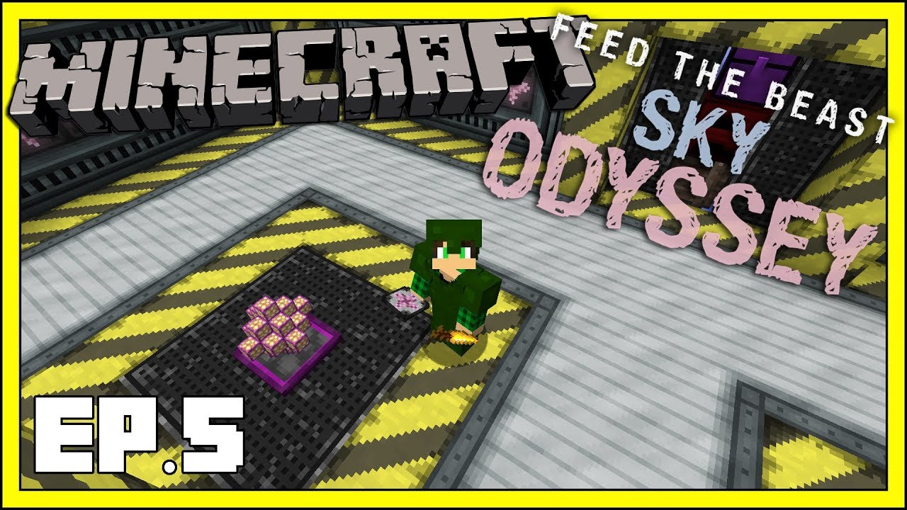 FTB Sky Oddysey - EP5 - Final Power Flower - Modded Minecraft 1.12.2 ...
