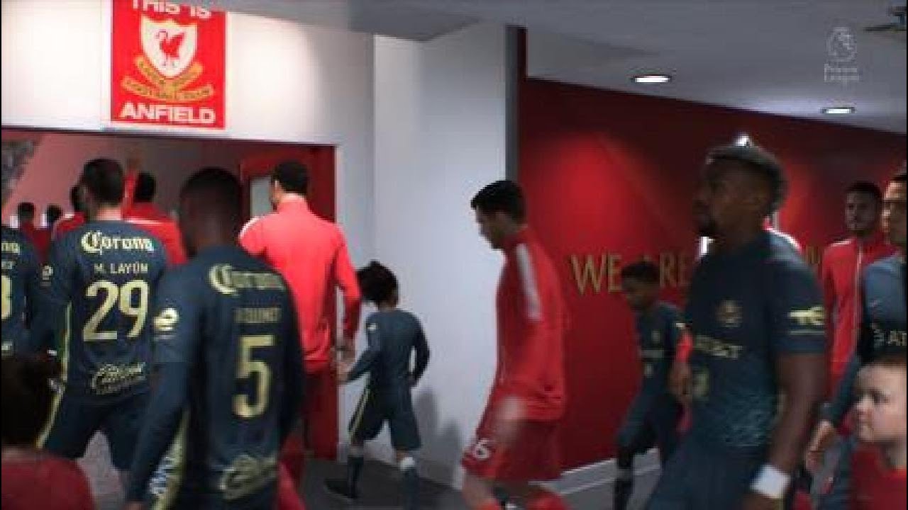 Liverpool Vs América #23 Liga Inglesa Noche Nevada - YouTube