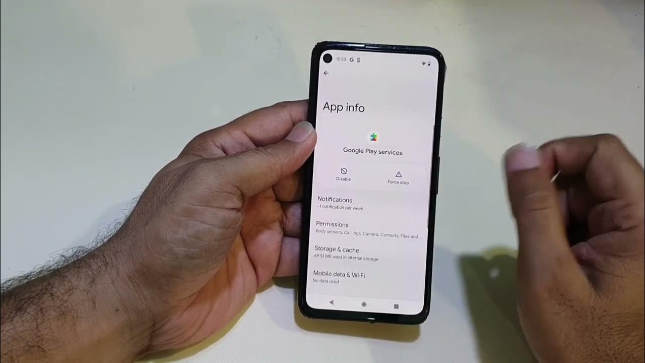 Google Pixel 4a Camera Not Work How To setting Reset - YouTube