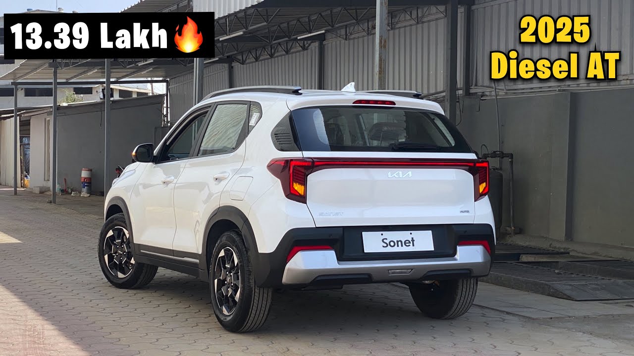 Best variant of Sonet🔥| New Kia Sonet Htx Diesel Automatic 2025😍| Kia ...