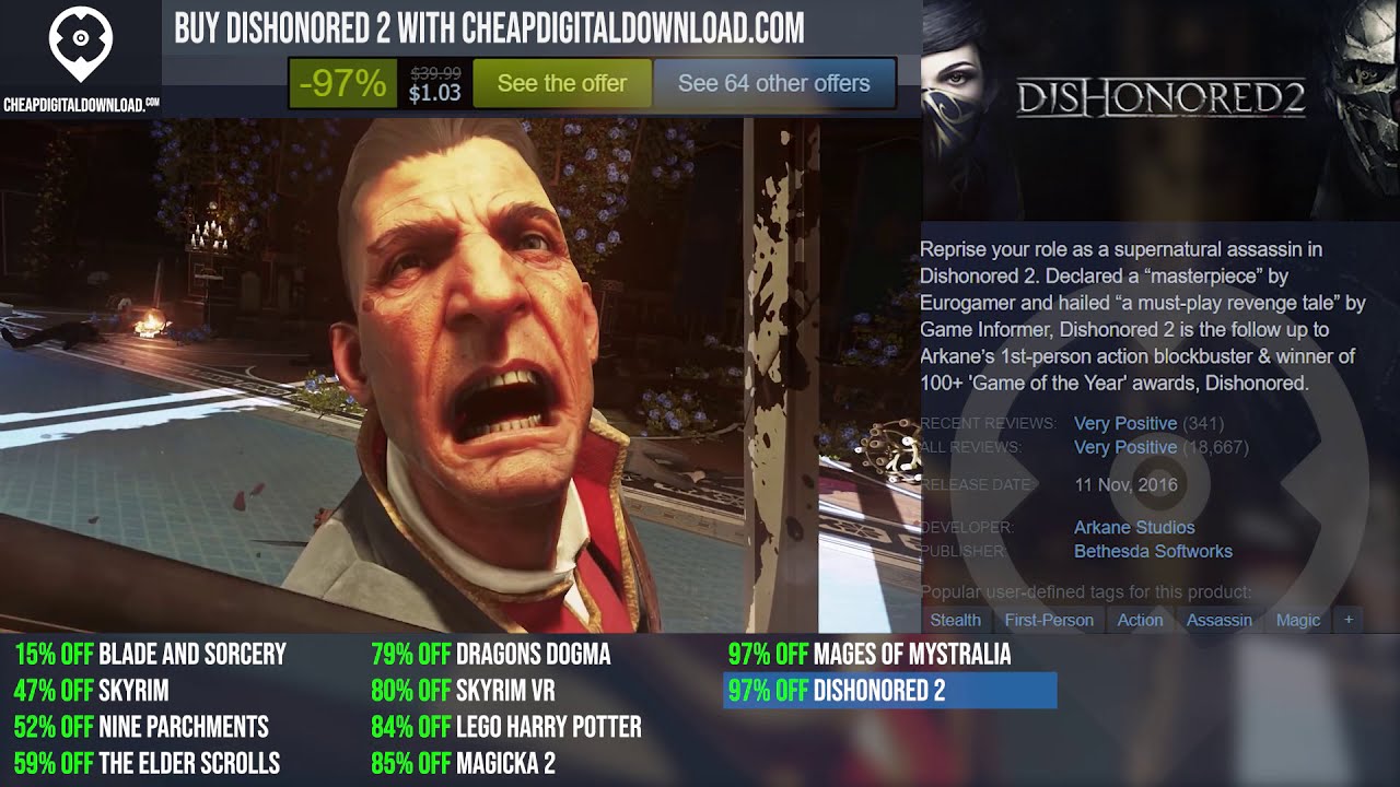 Best Sales for the Top Magic games (PC, PS4, Xbox One) - YouTube