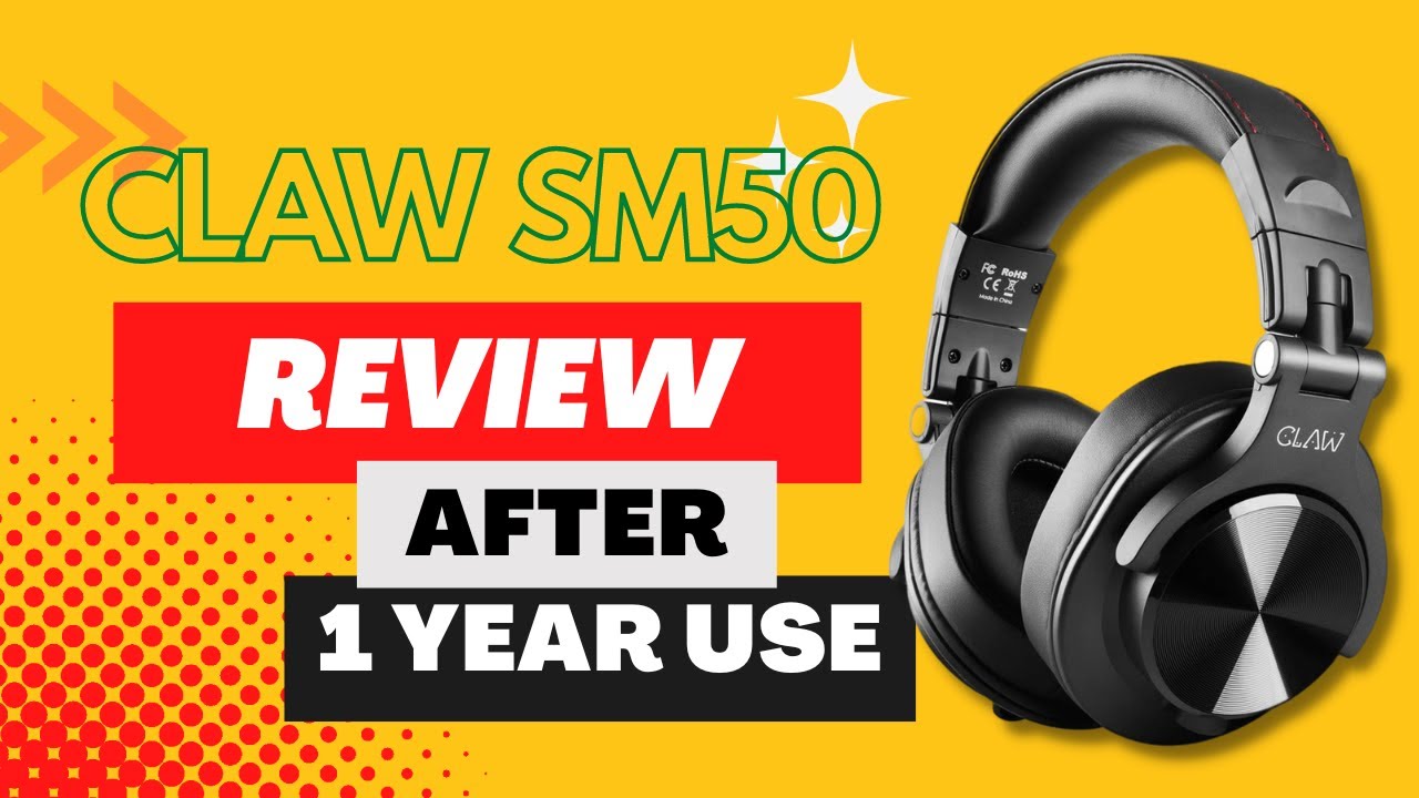 CLAW SM50 Headphone Review 1 साल इस्तेमाल करने के बाद | क्या Oneodio ...