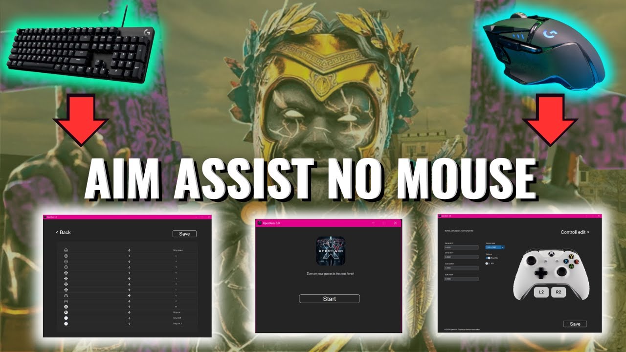 Como ter AIM ASSIST no mouse, Simples e Fácil - YouTube