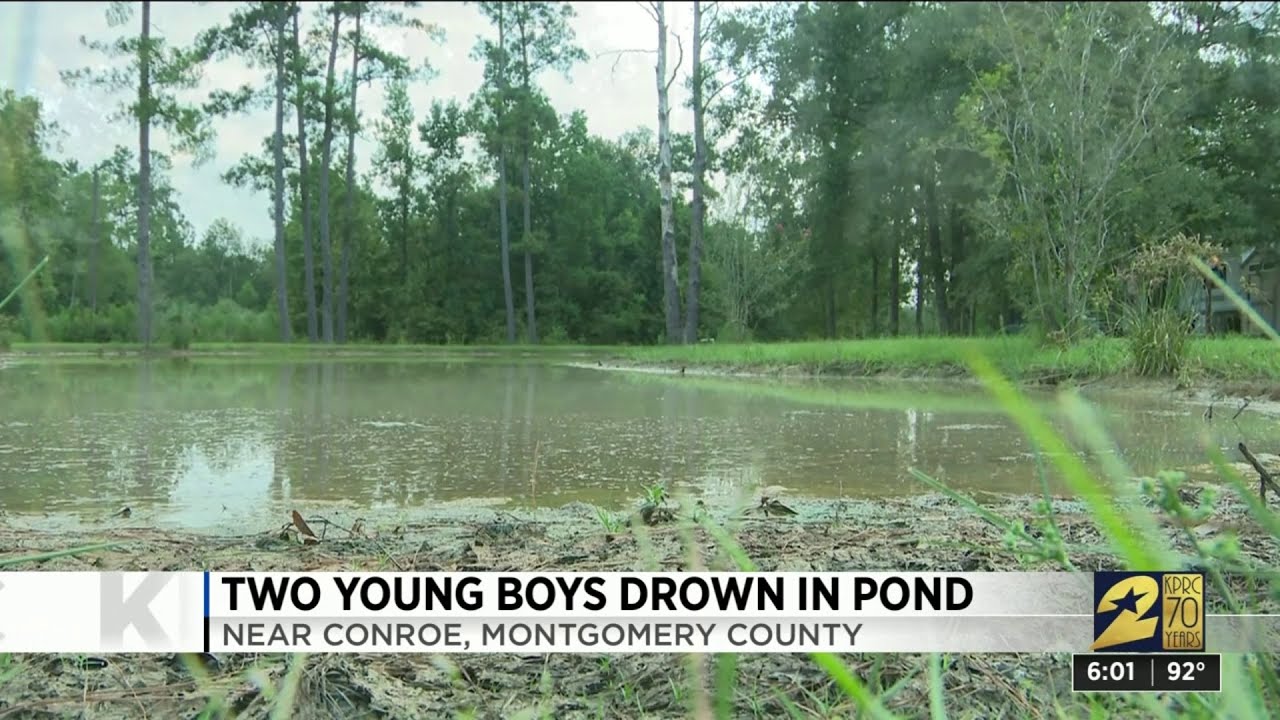 Two young boys drown in pond - YouTube