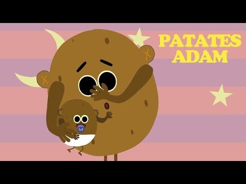 Patates Adam Eğlenceli Çocuk Şarkıları - Renkli Stüdyo