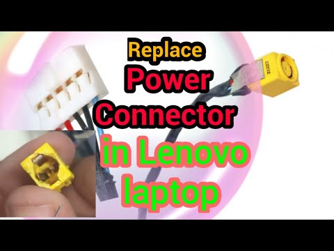 How to Replace the Power Connector on a Lenovo ThinkPad Laptop | DIY ...