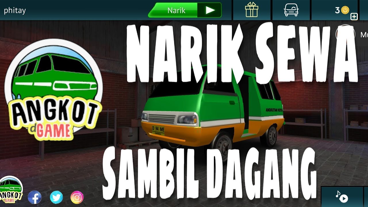 #angkotsimulator#bussimulator#busid. Berdagang di Angkot simulator ...