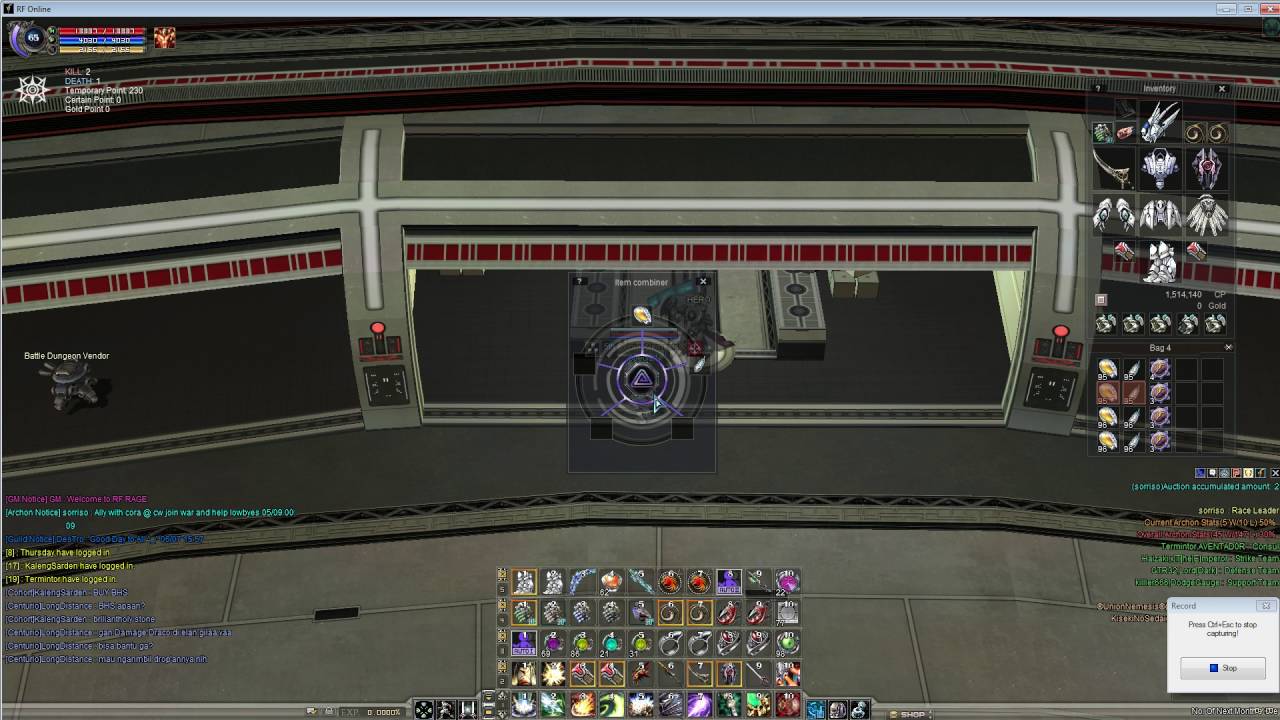 Rising Force Online - How to make fast CP with Perfect Automation ...