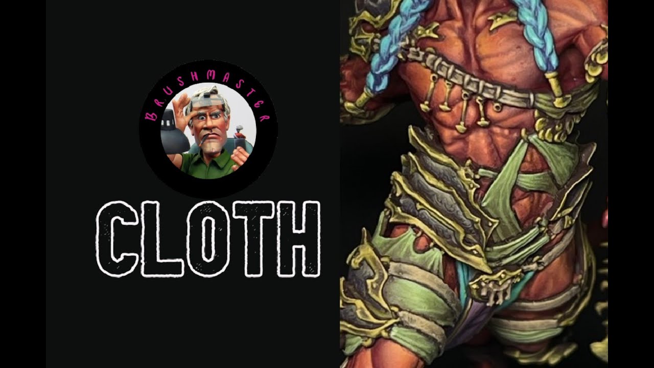 HOW to paint Demon Cloth the Brushmaster way - YouTube