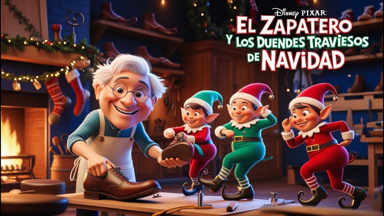 El Zapatero y los Duendes Traviesos de Navidad, Una Historia Con ...